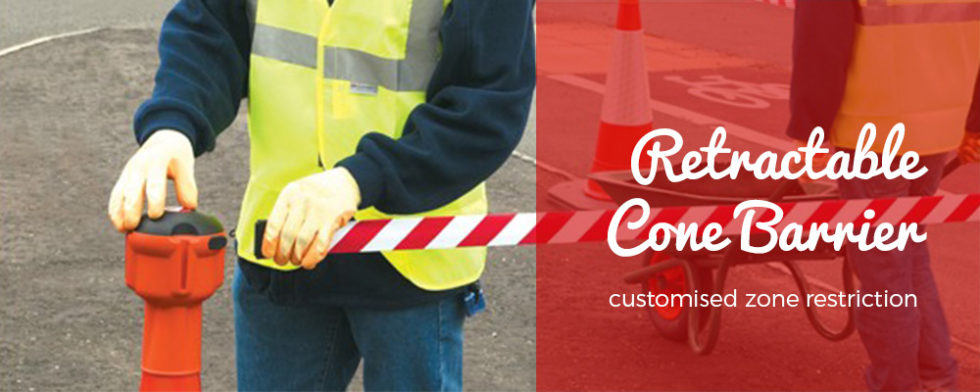 Retractable Cone Barrier Systems - Safety Direct2U